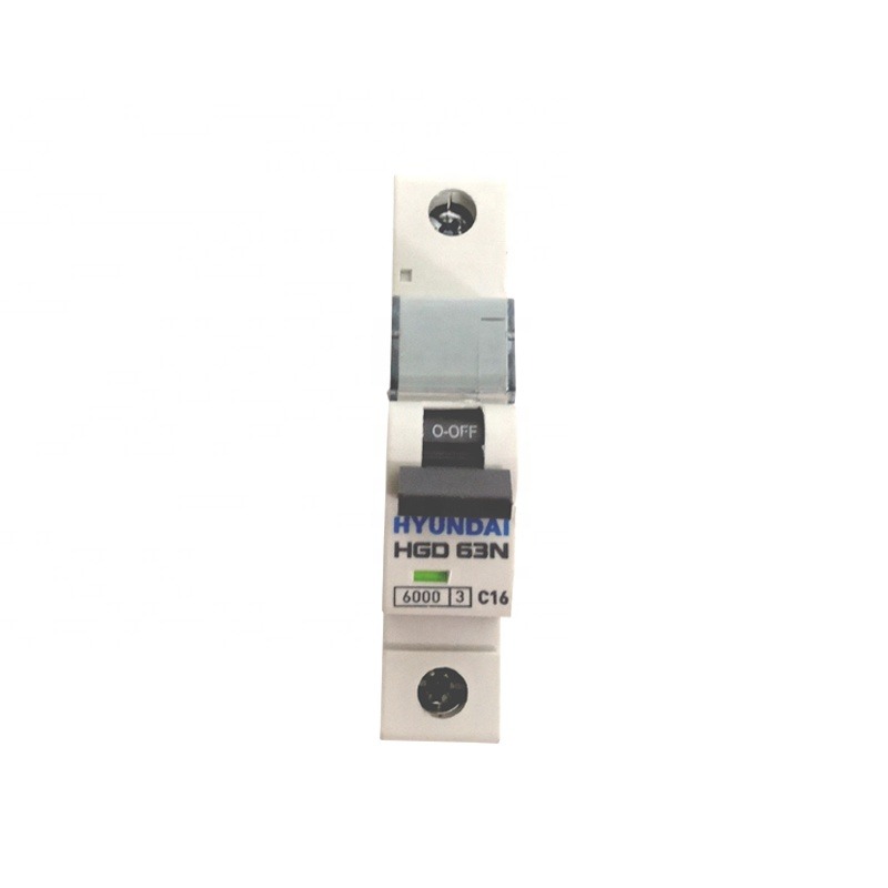 Protect mcb miniature circuit breaker HGD 63N from overload and short circuit circuit breaker