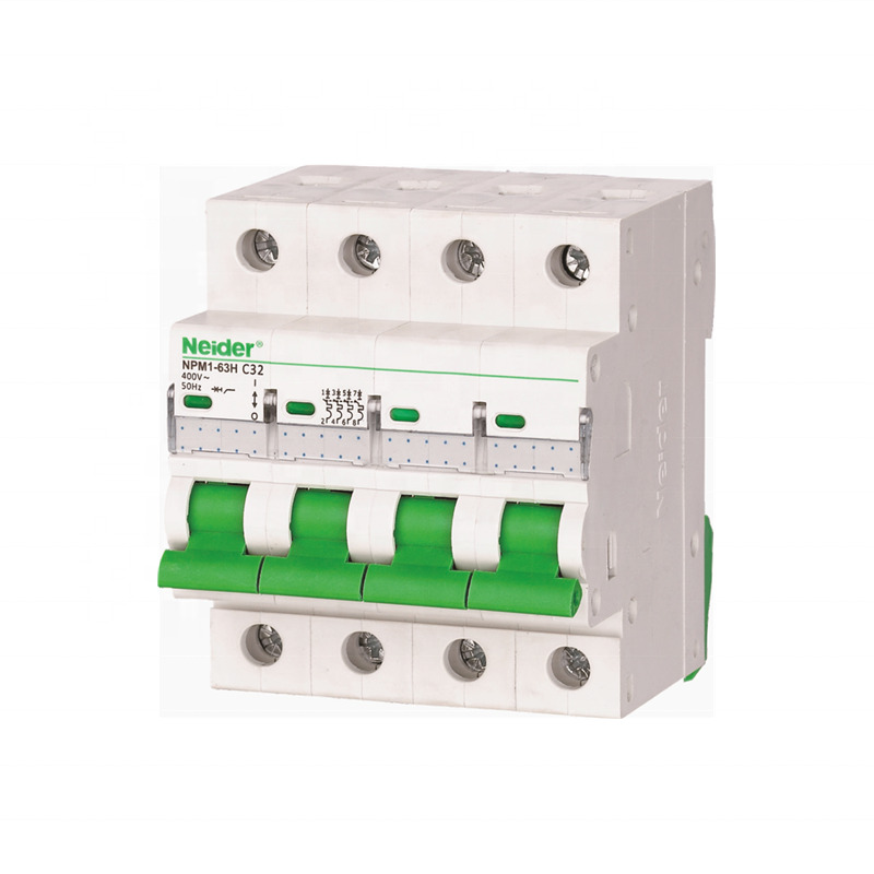 High Breaking Capacity NPM1-63H C32 32A 4 Pole Miniature Circuit ...